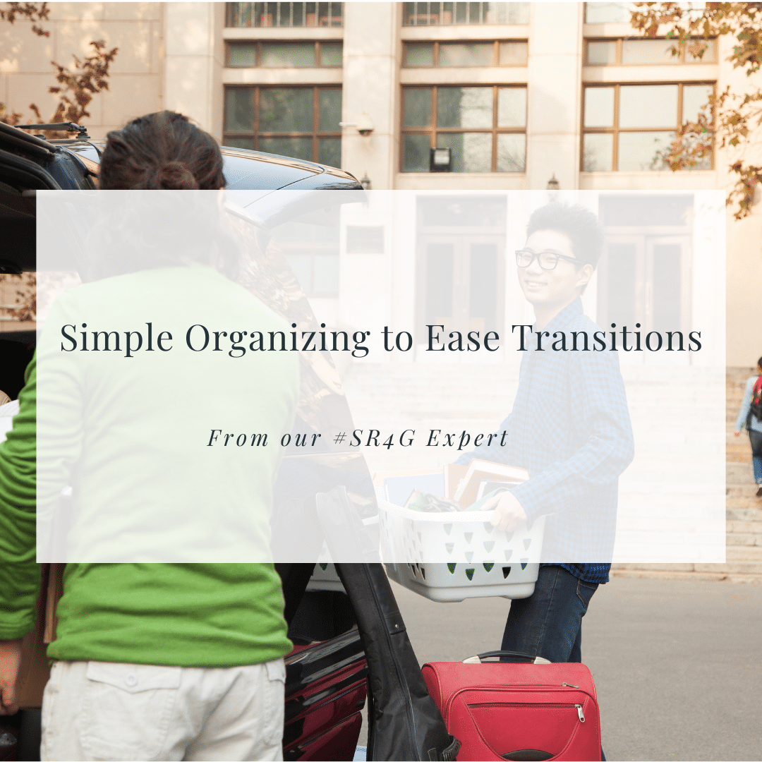 Simple Organizing to Ease Transitions - Shred Right 4 Good